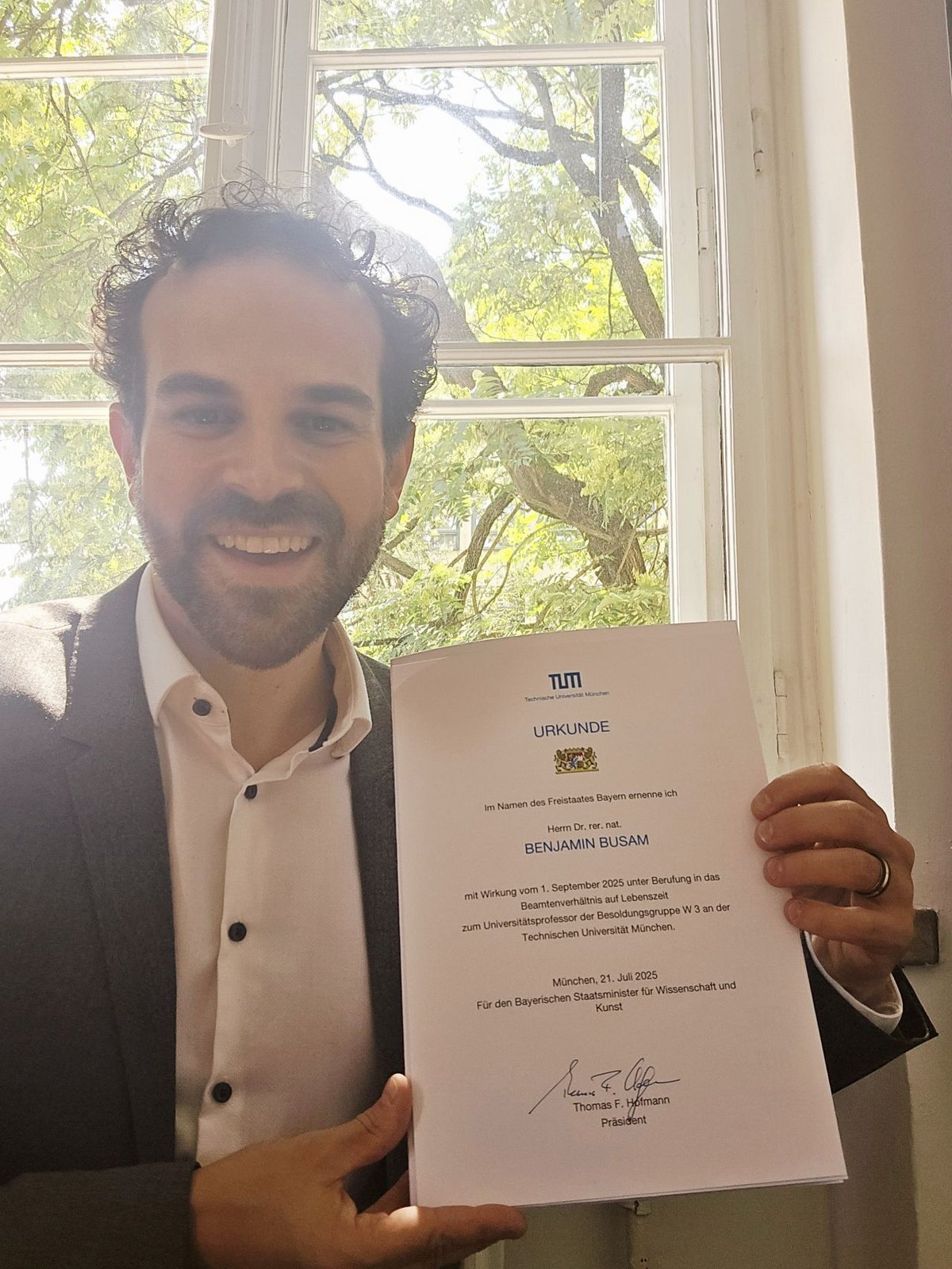 Prof. Benjamin Busam to Lead Photogrammetry and Remote Sensing Lab at ...